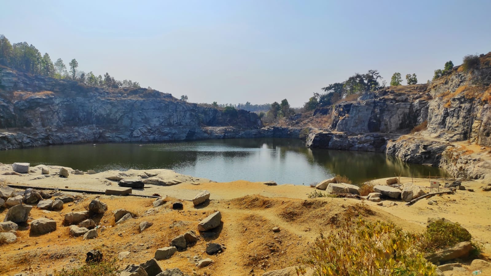 Marble Lake - A Hidden Gem In The Hills Of Purulia (West Bengal)