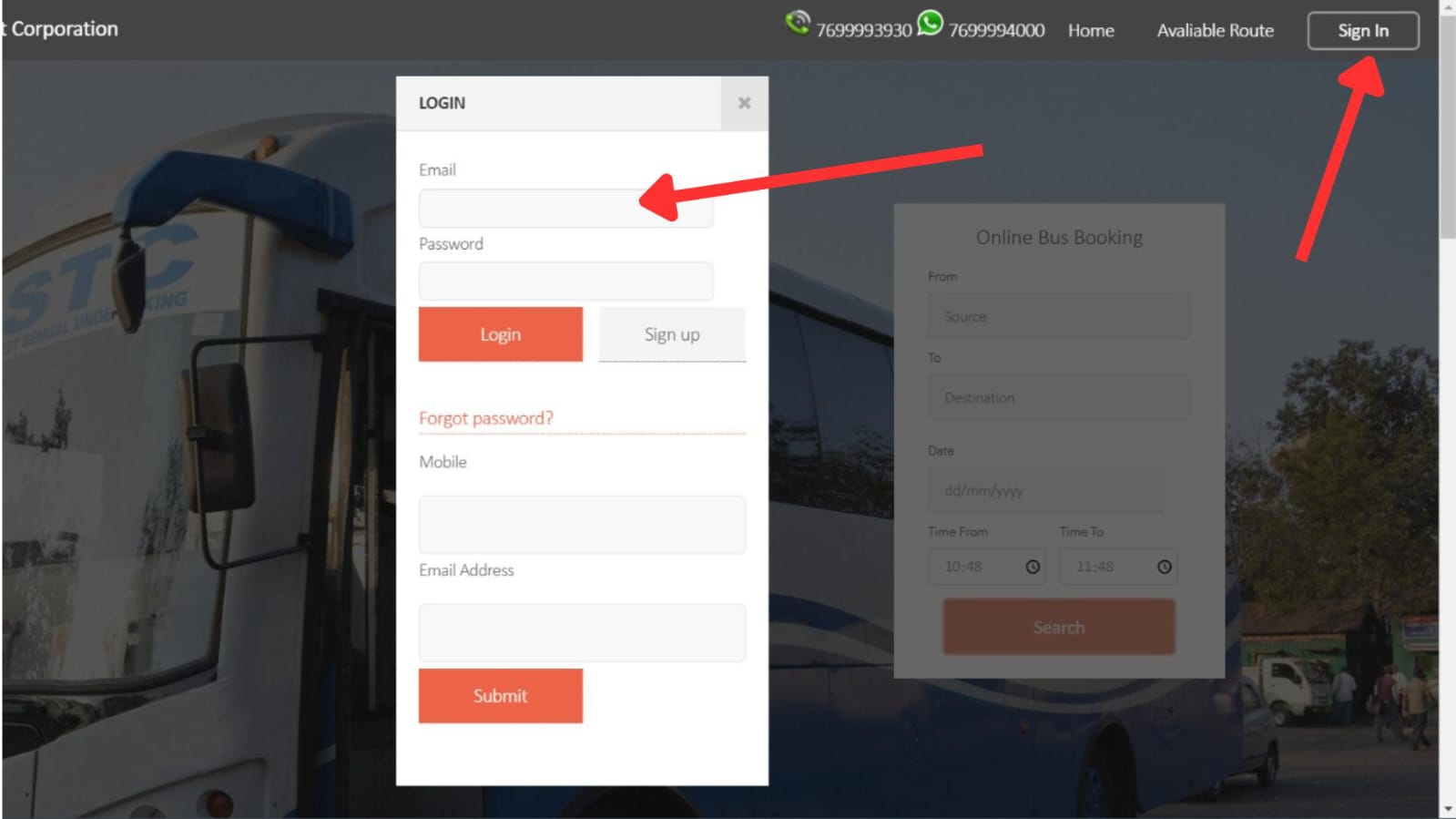 How To Book SBSTC Bus Ticket Online In West Bengal (In 5 Steps)